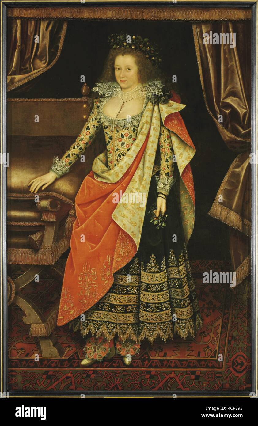 Portrait of Lady Frances Stewart, Duchess of Richmond and Lennox ...
