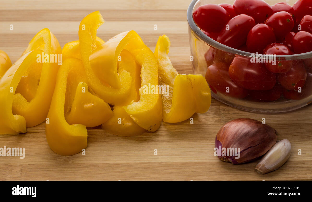 Ingredients ready for cooking Stock Photo - Alamy