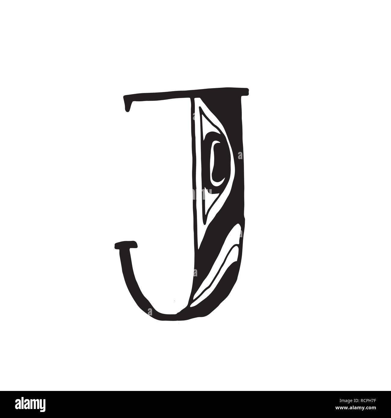 Vector hand drawn typeface Stock Vector Image & Art - Alamy