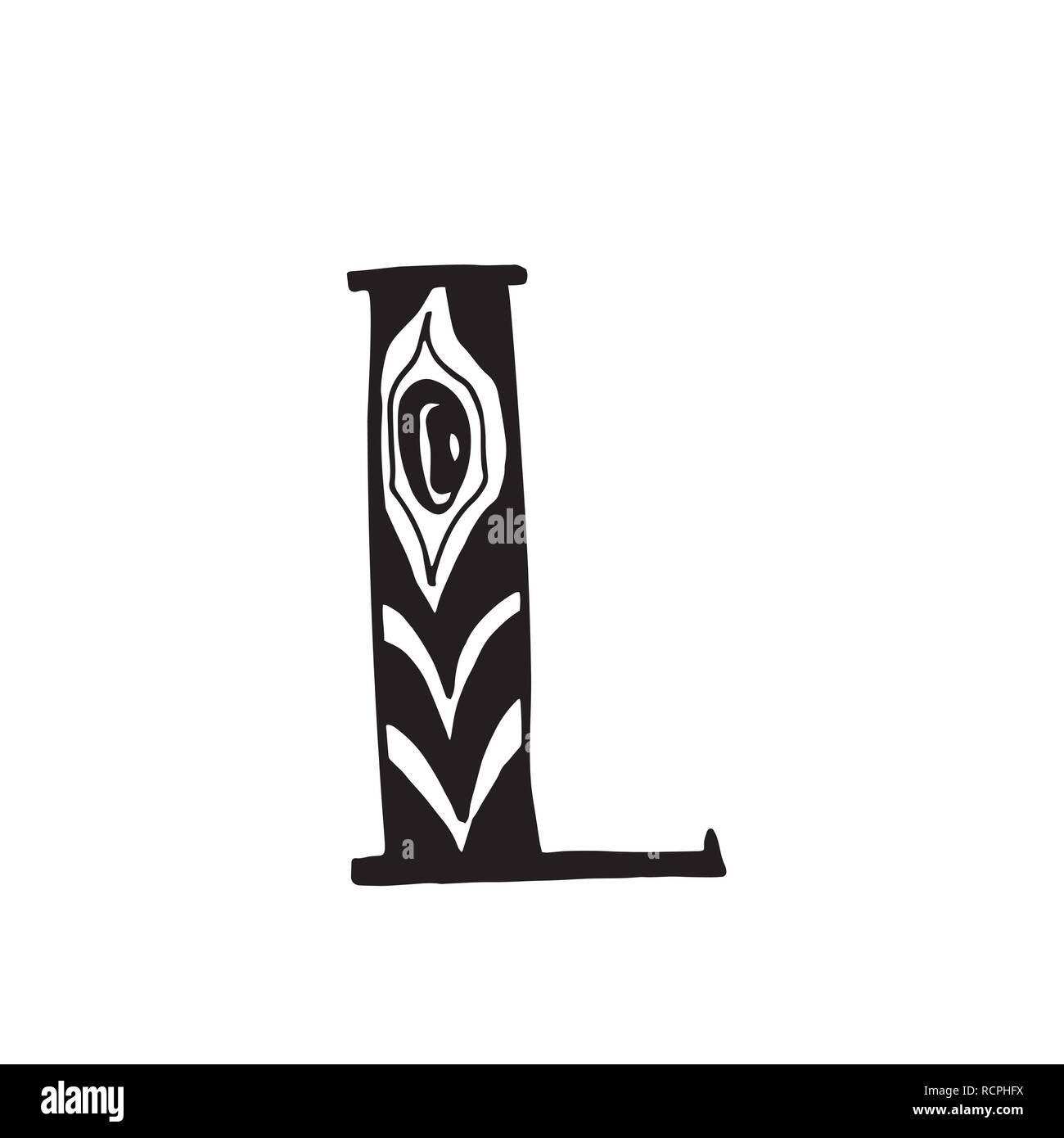 First letter of the modern english alphabet Stock Vector Images - Alamy