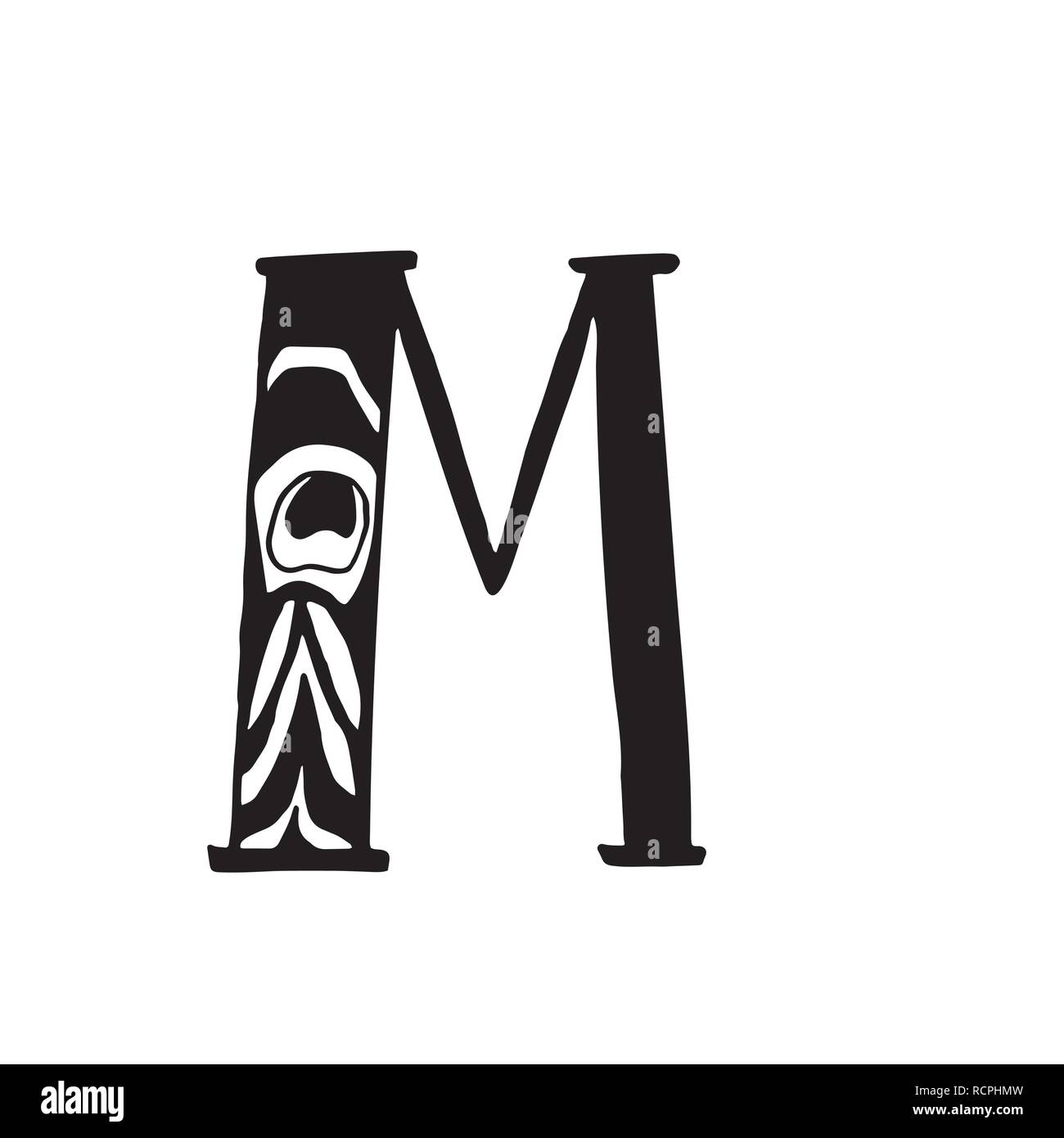 Vector hand drawn typeface Stock Vector Image & Art - Alamy