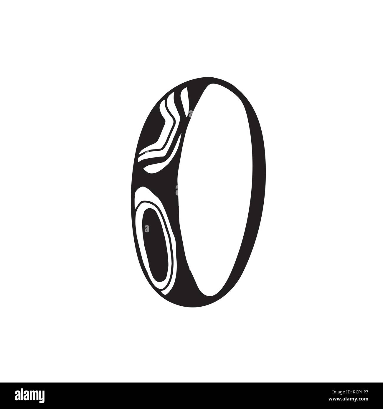 First letter of the modern english alphabet Stock Vector Images - Alamy