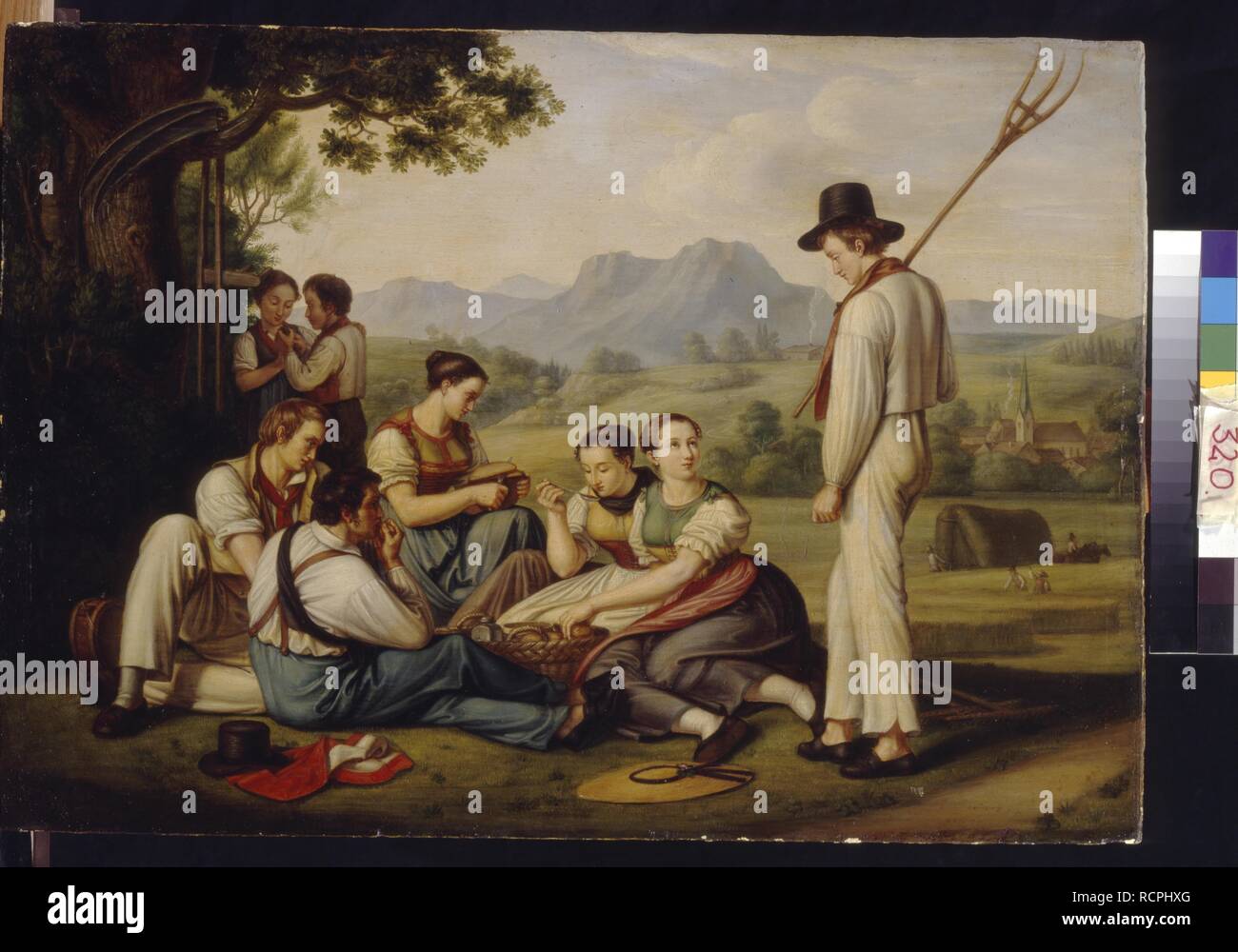 Mowers resting. Museum: State A. Pushkin Museum of Fine Arts, Moscow ...
