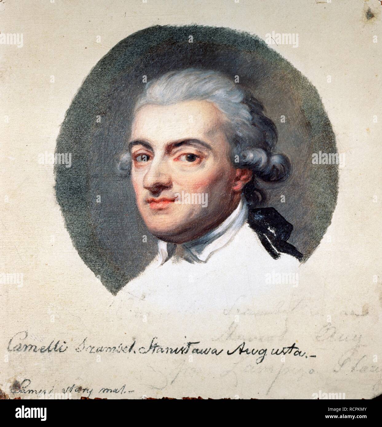 Portrait stanislaw ii august poniatowski hi-res stock photography and ...