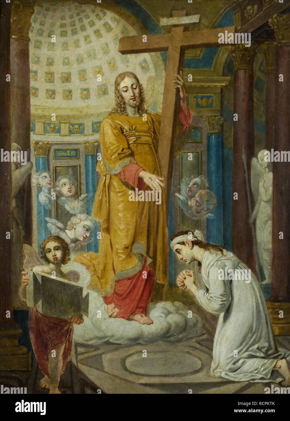 The Appearance of Christ with the Cross to Ekaterina Filippovna ...