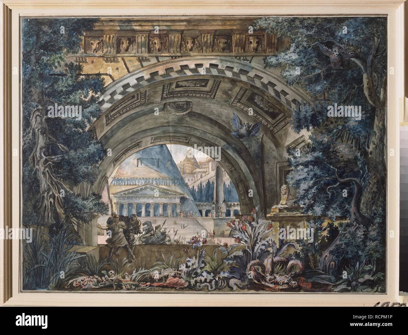 Arch. Stage design for a theatre play. Museum: Museum Palace Theatre ...