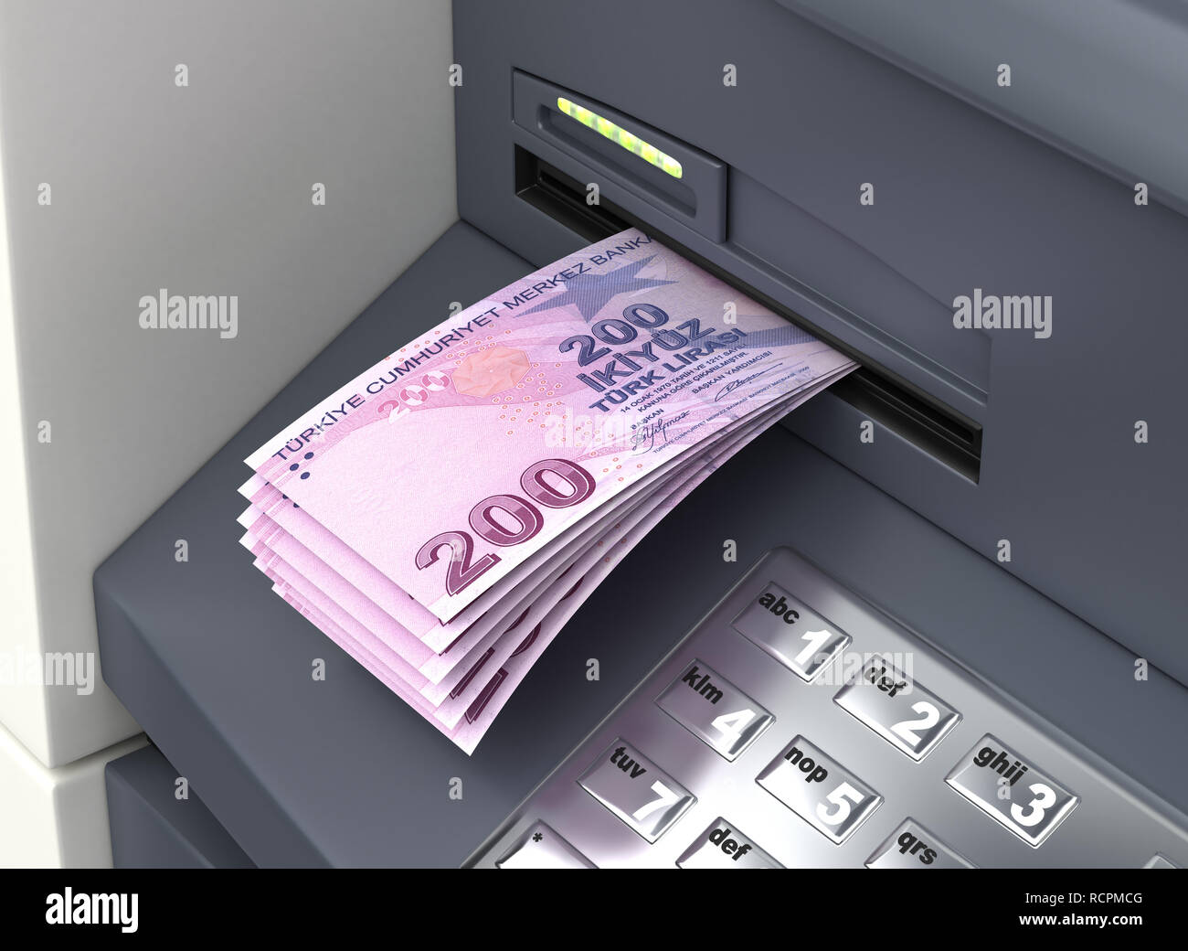 Turkish bank atm hi-res stock photography and images - Alamy