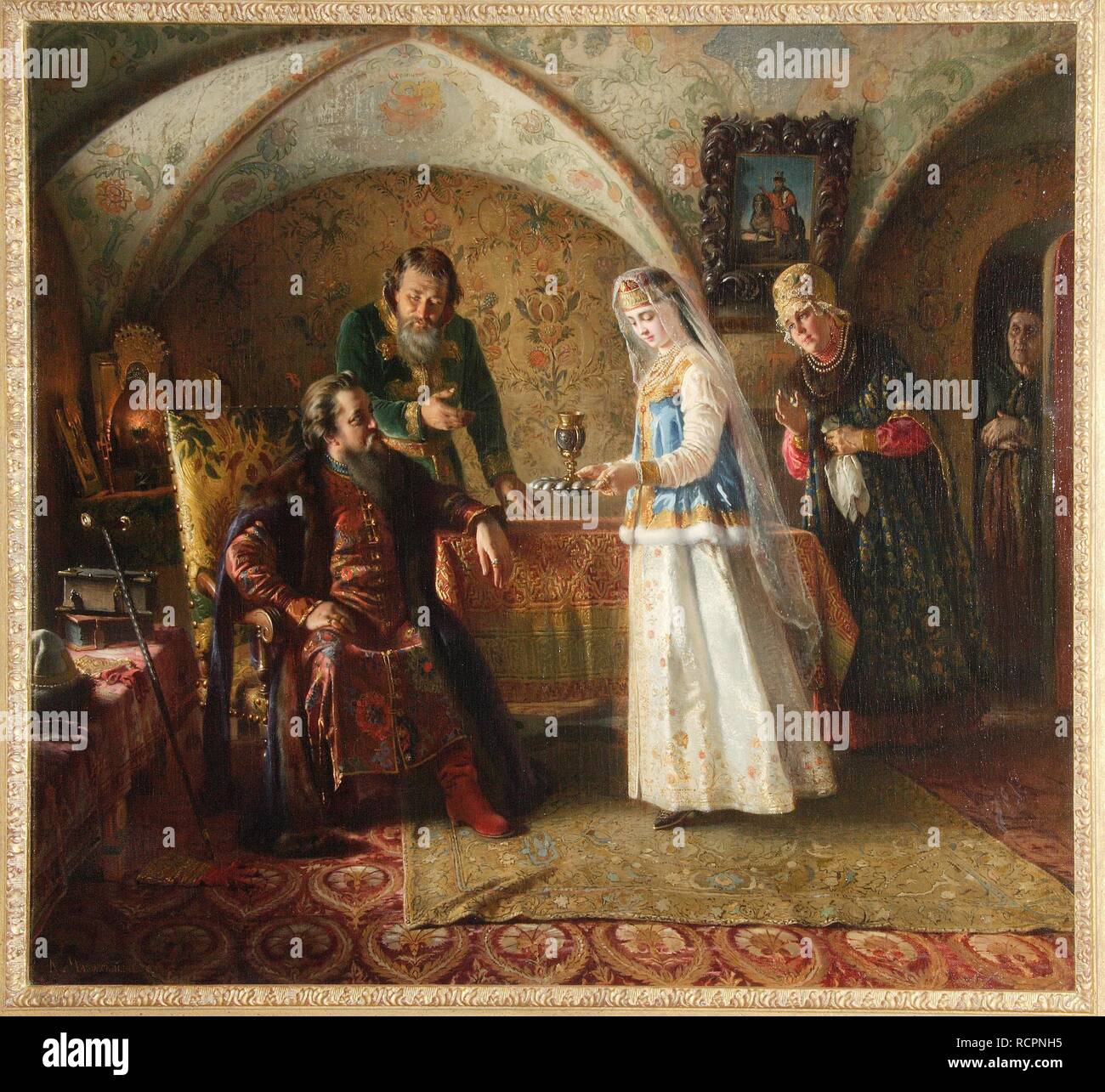 17th century boyar costume hi-res stock photography and images - Alamy