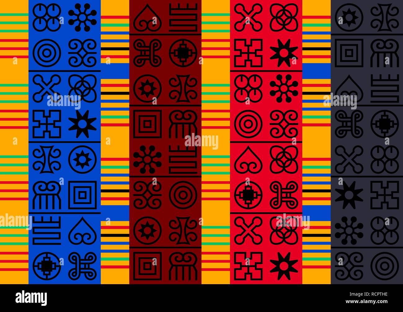 Motif adinkra adinkra hi-res stock photography and images - Alamy