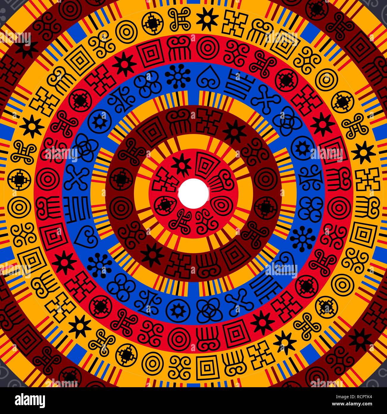 African motif cloth Stock Vector Images - Alamy