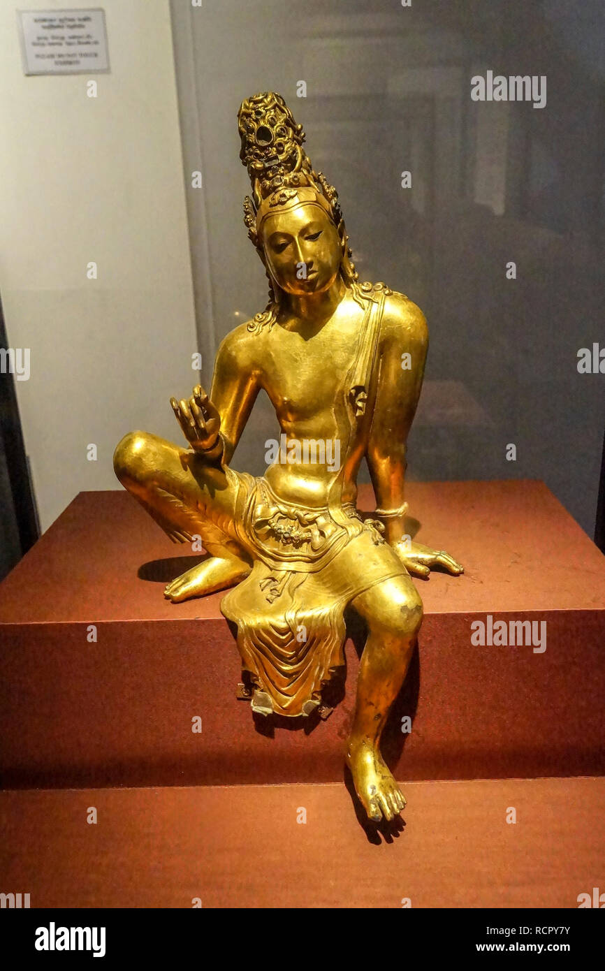 National Museum - Colombo, Sri Lanka Buddhist statue male Stock Photo ...
