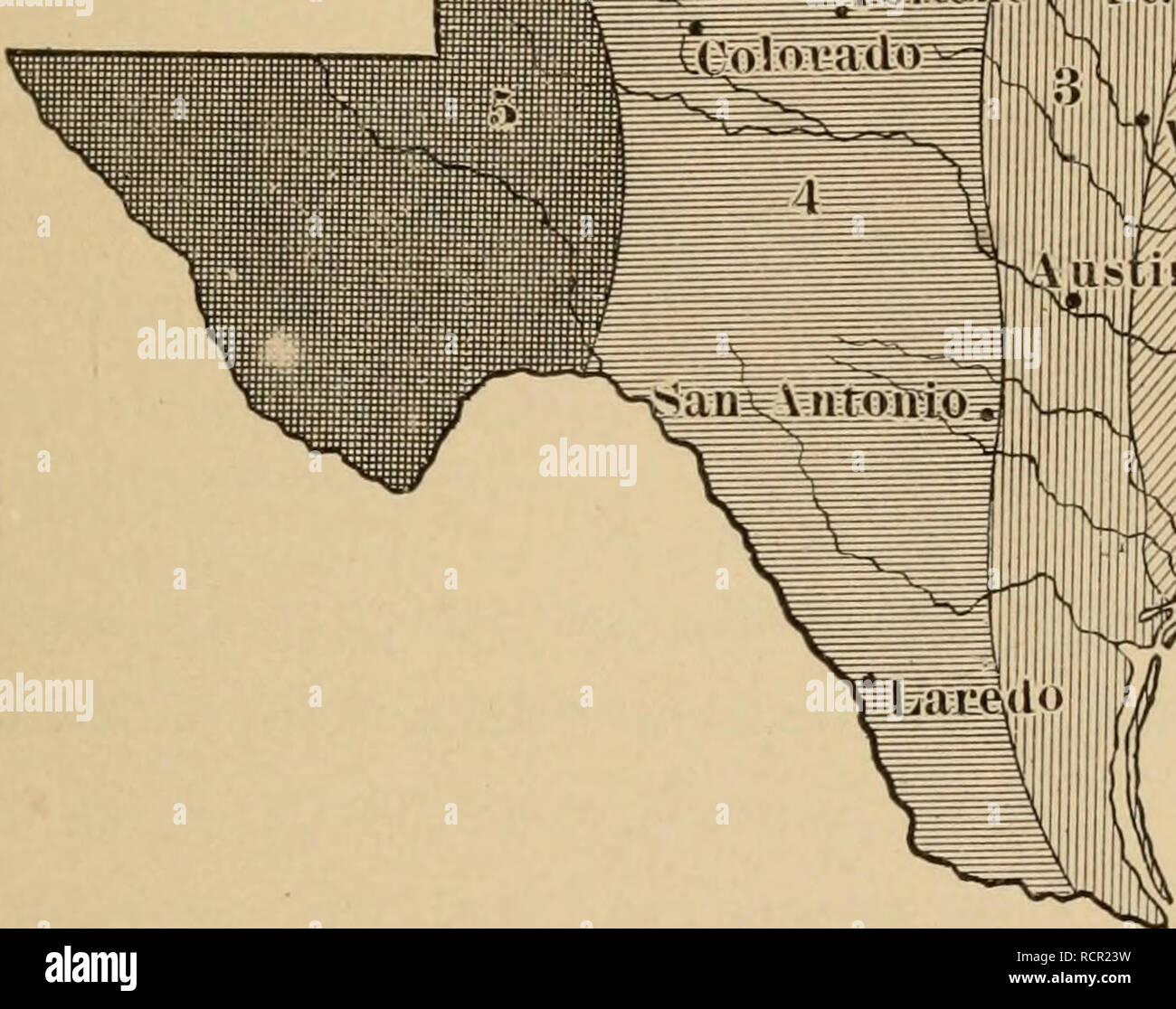Texas panhandle map hi-res stock photography and images - Alamy