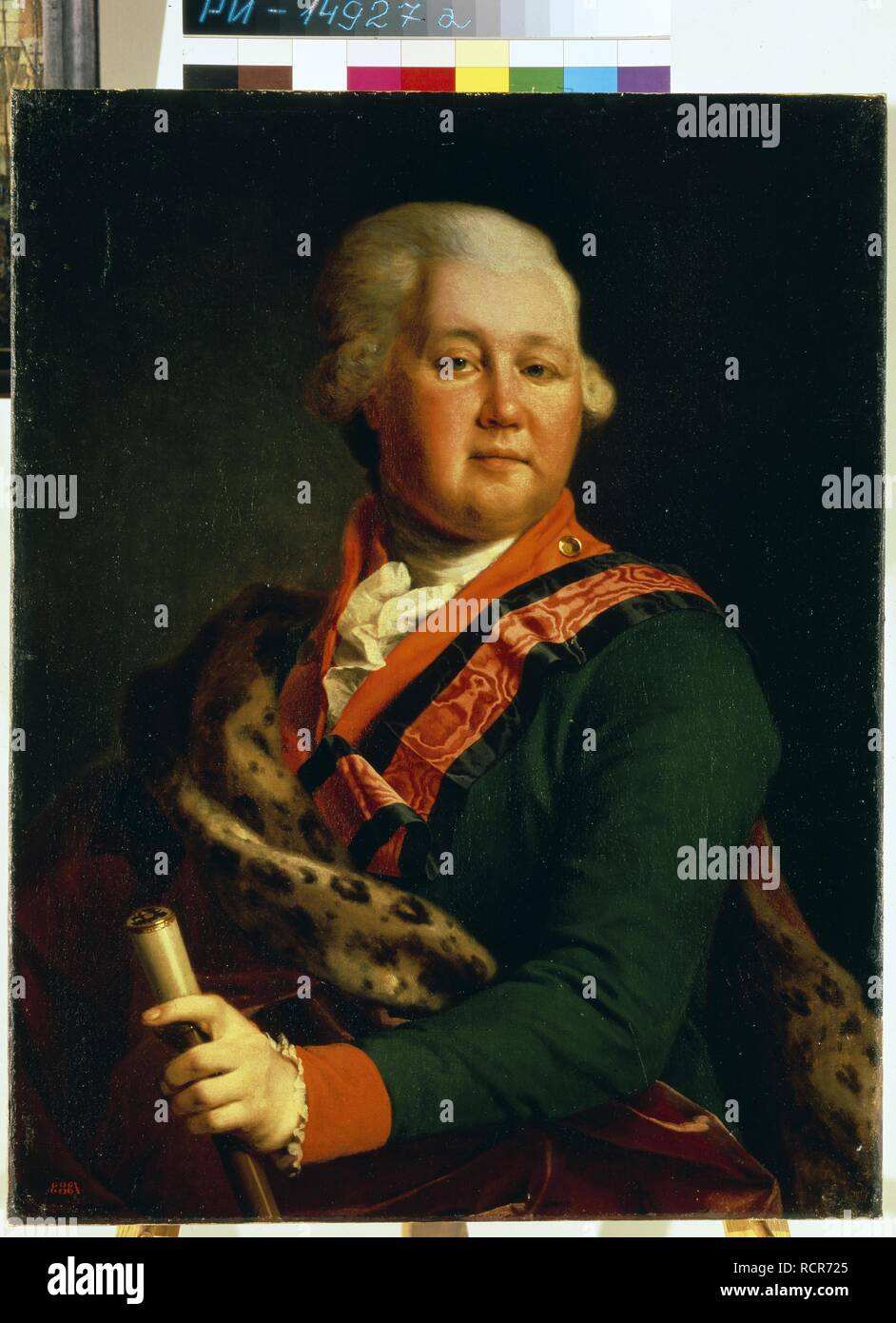 Portrait of Count Valentin Platonovich Musin-Pushkin (1735-1804 ...