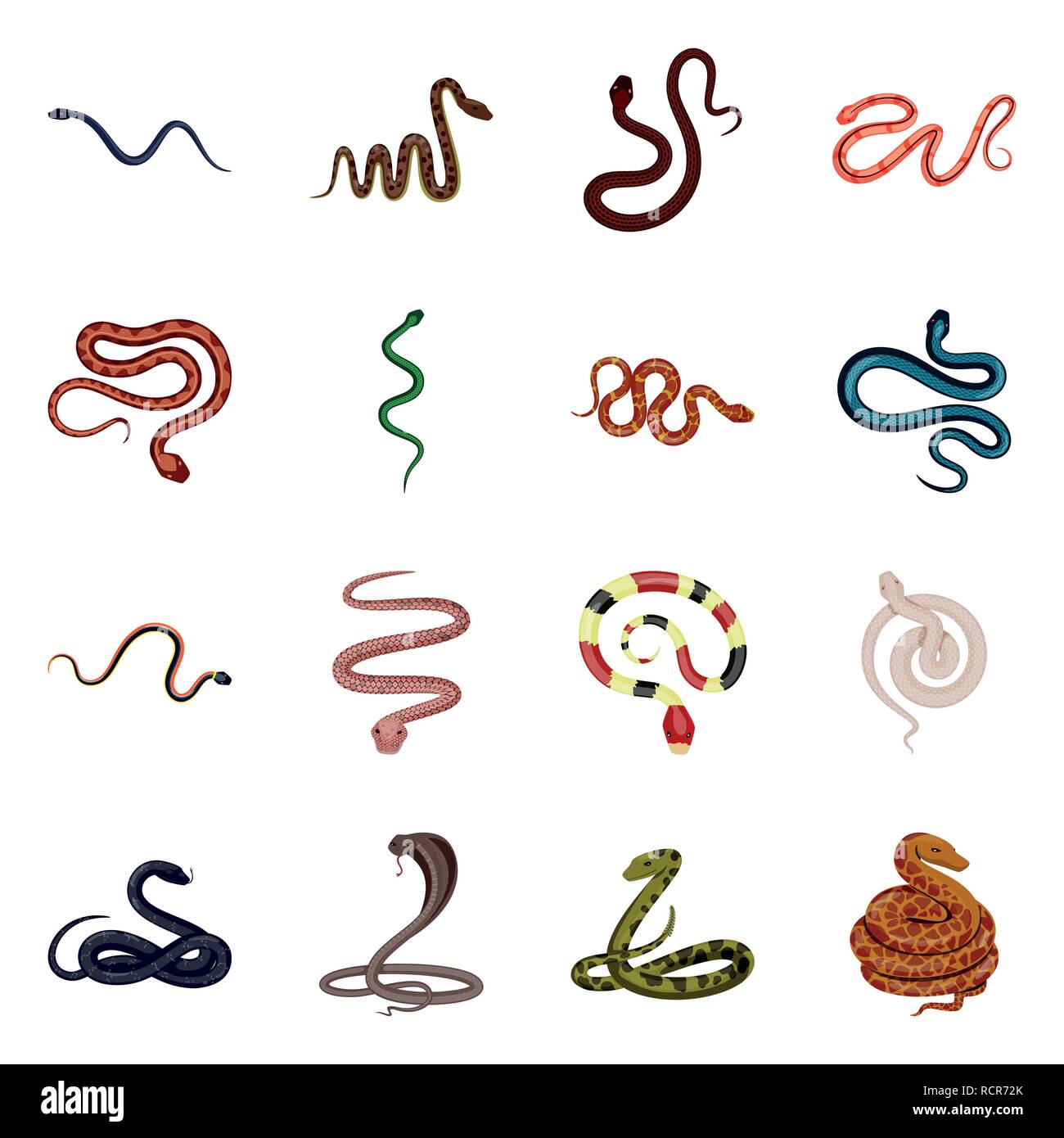 Vector design of poison and evil icon. Collection of poison and bite ...