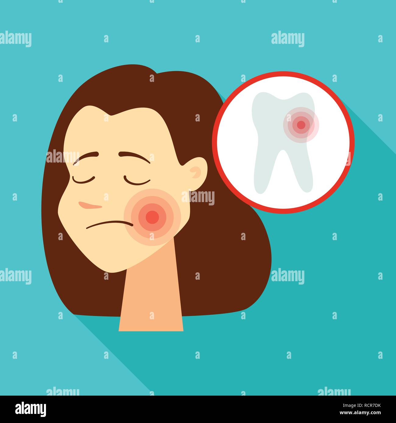 tooth,toothache,infection,girl,root,caries,head,treatment,dentist ...