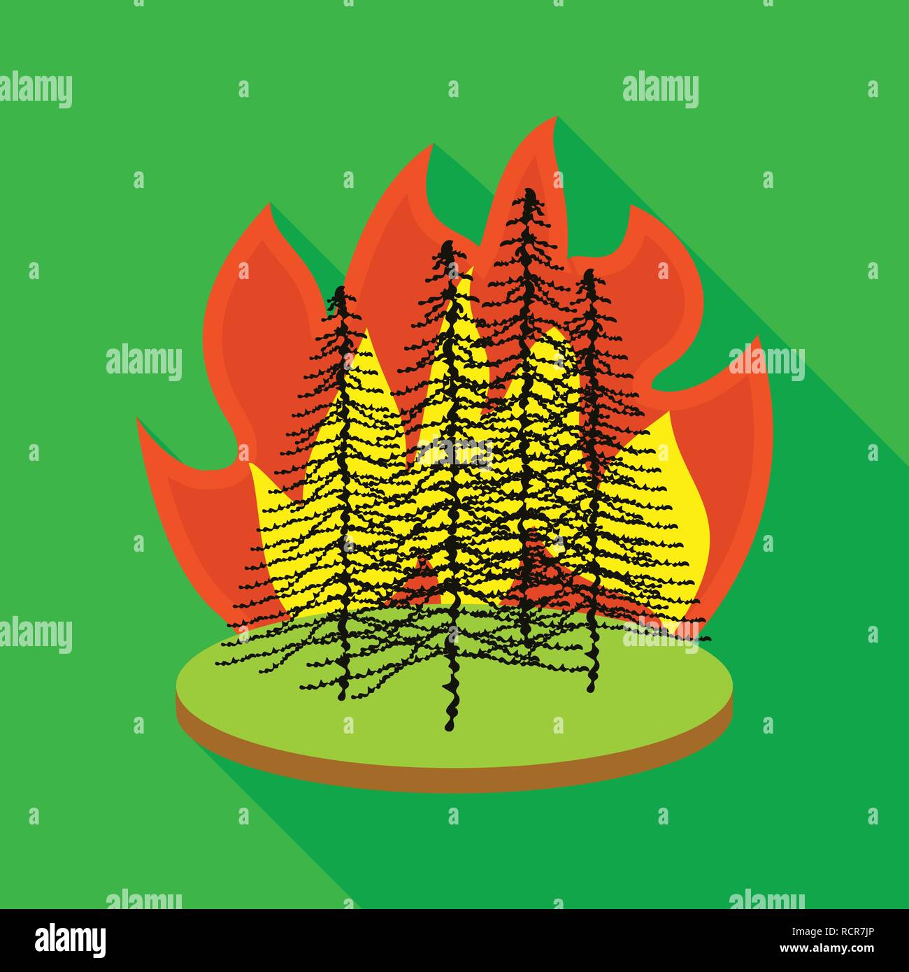 Calamity forest Stock Vector Images - Alamy