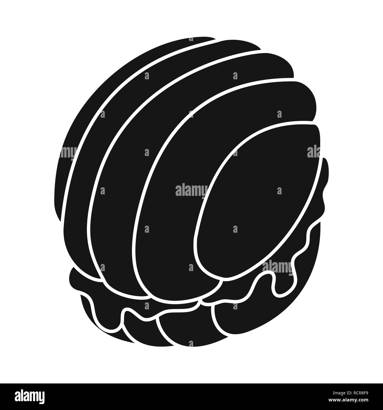 Vector illustration of sweetness and product sign. Set of sweetness and ...