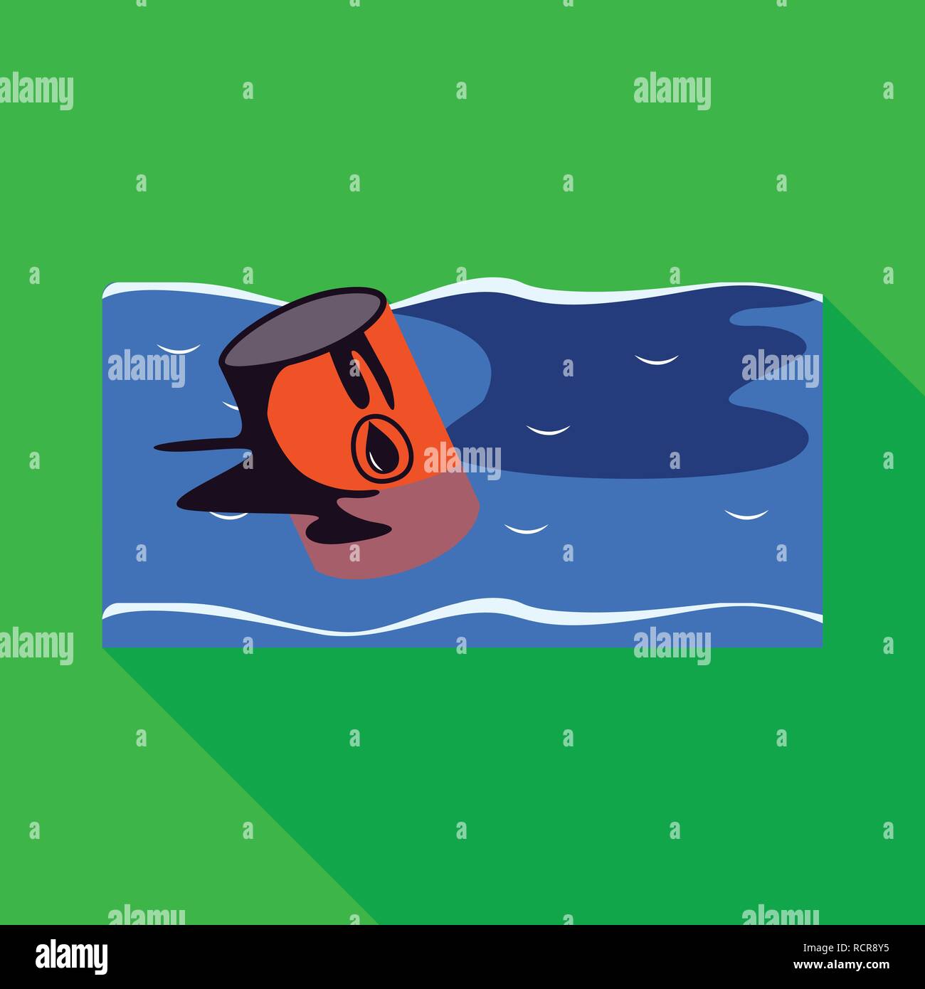 Vector design of collapse and environment symbol. Set of collapse and ...