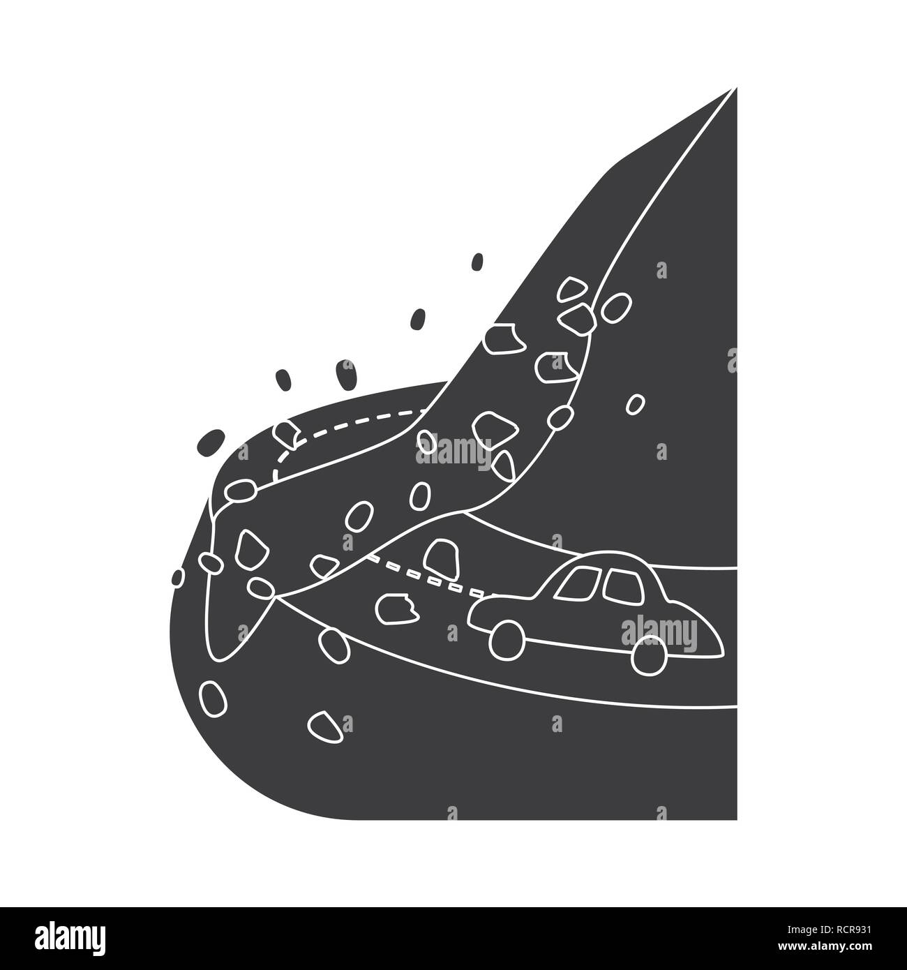 Vector design of calamity and crash icon. Set of calamity and disaster ...