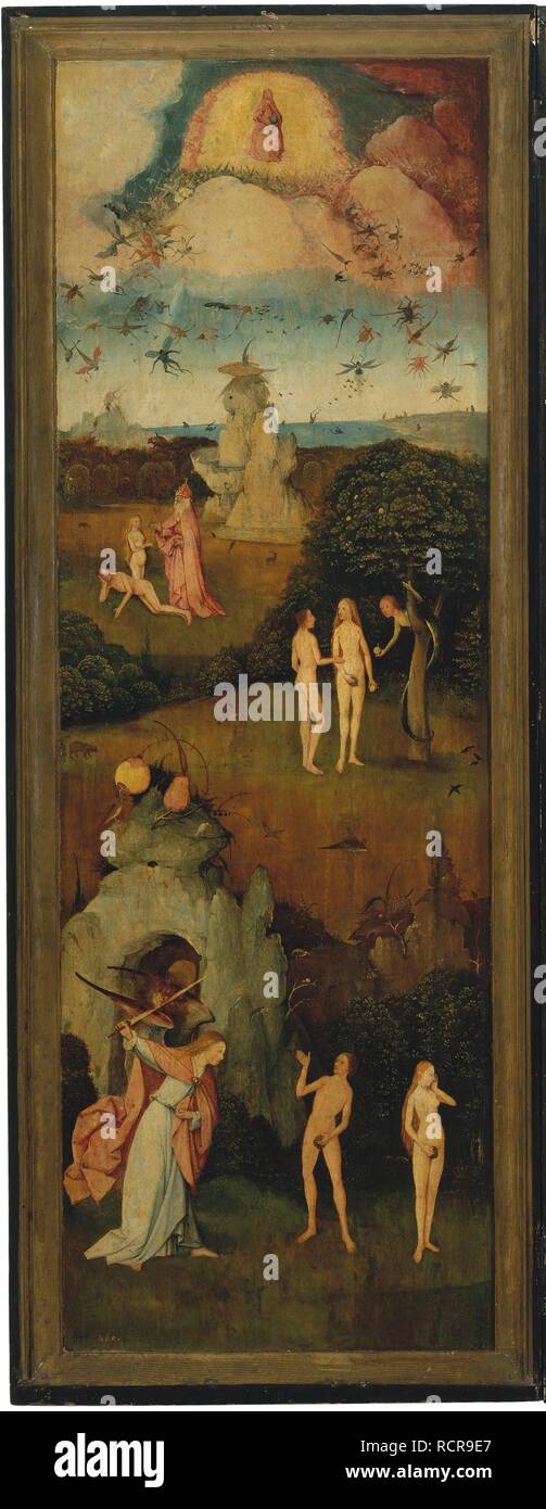 The Haywain (Triptych) Left panel. Museum: Museo del Prado, Madrid. Author: BOSCH, HIERONYMUS ...