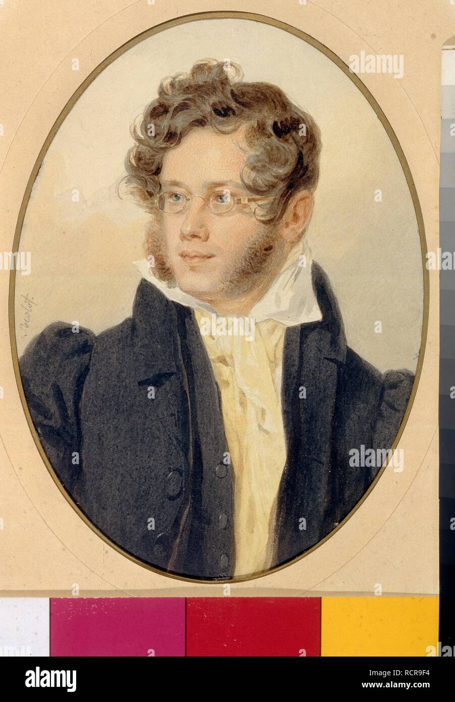 Portrait of the Poet Prince Pyotr Andreyevich Vyazemsky (1792-1878 ...