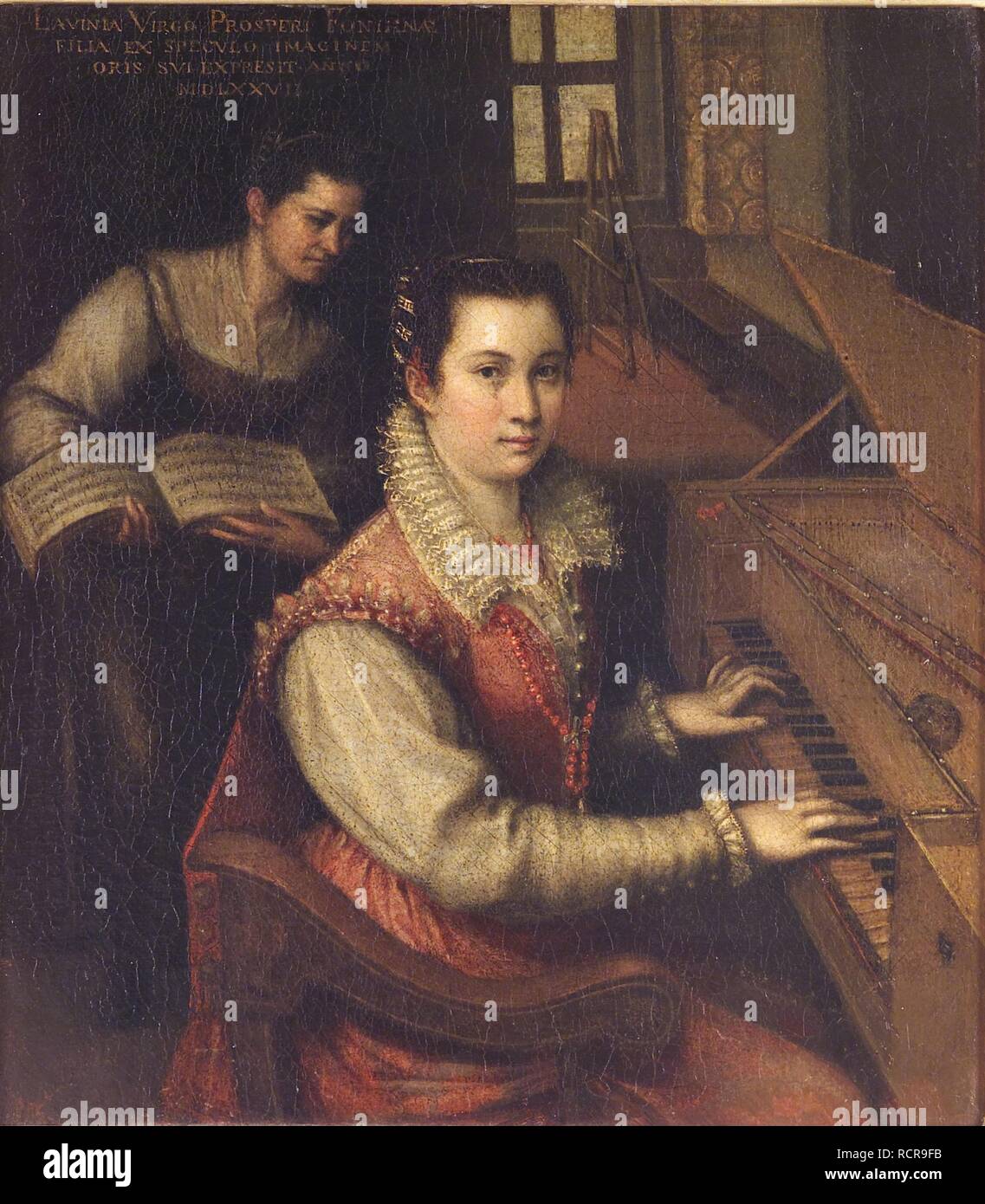 Self-portrait. Museum: Accademia di San Luca. Author: FONTANA, LAVINIA ...
