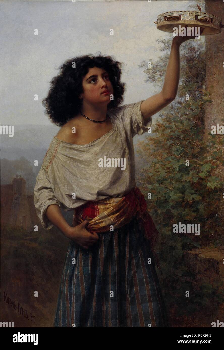 Young Gipsy Woman. Museum: State Art Museum of Republic Latvia, Riga ...