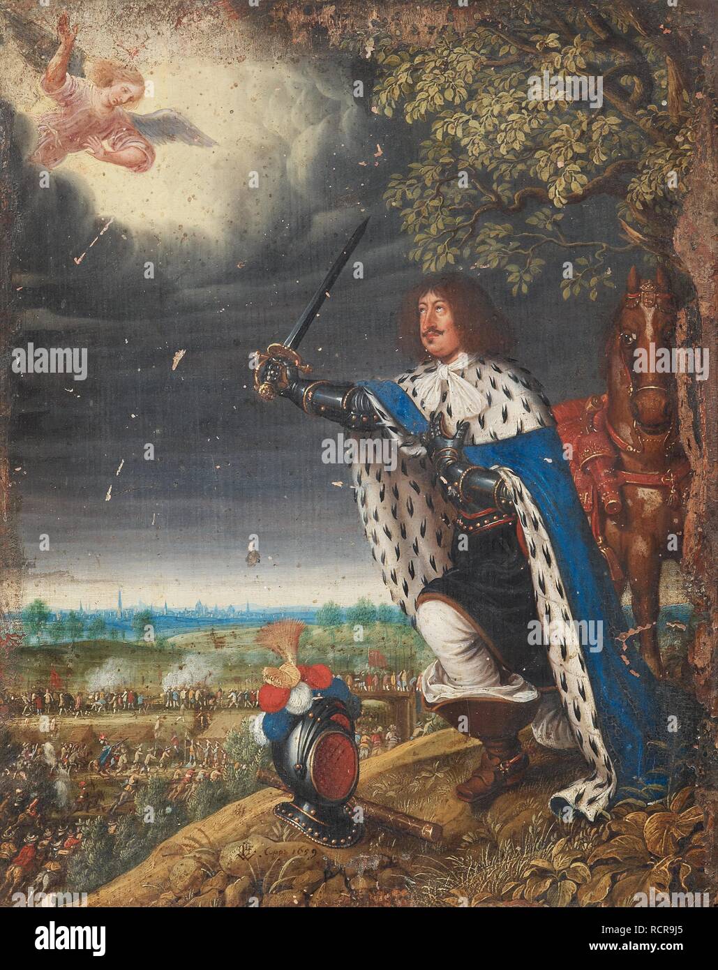 Frederick III of Denmark at the Battle of Nyborg on November 14, 1659 ...