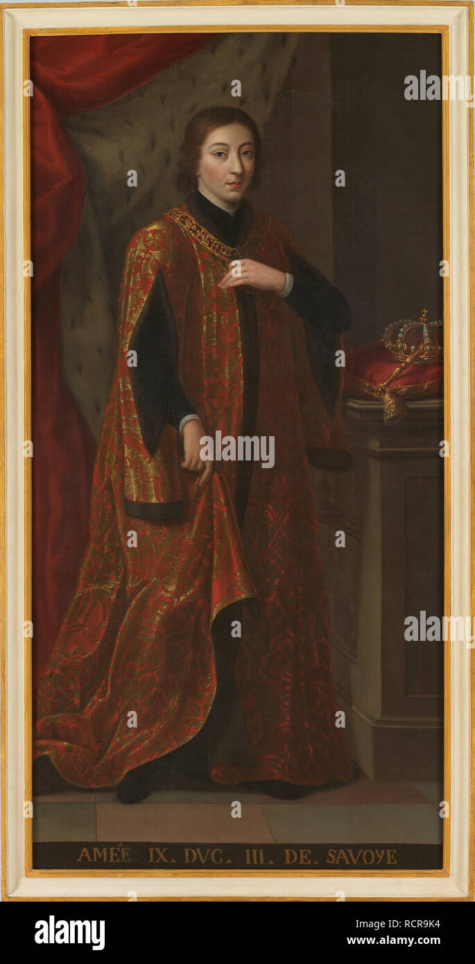 Duke Amadeus IX of Savoy. Museum: Reggia di Venaria Reale. Author ...