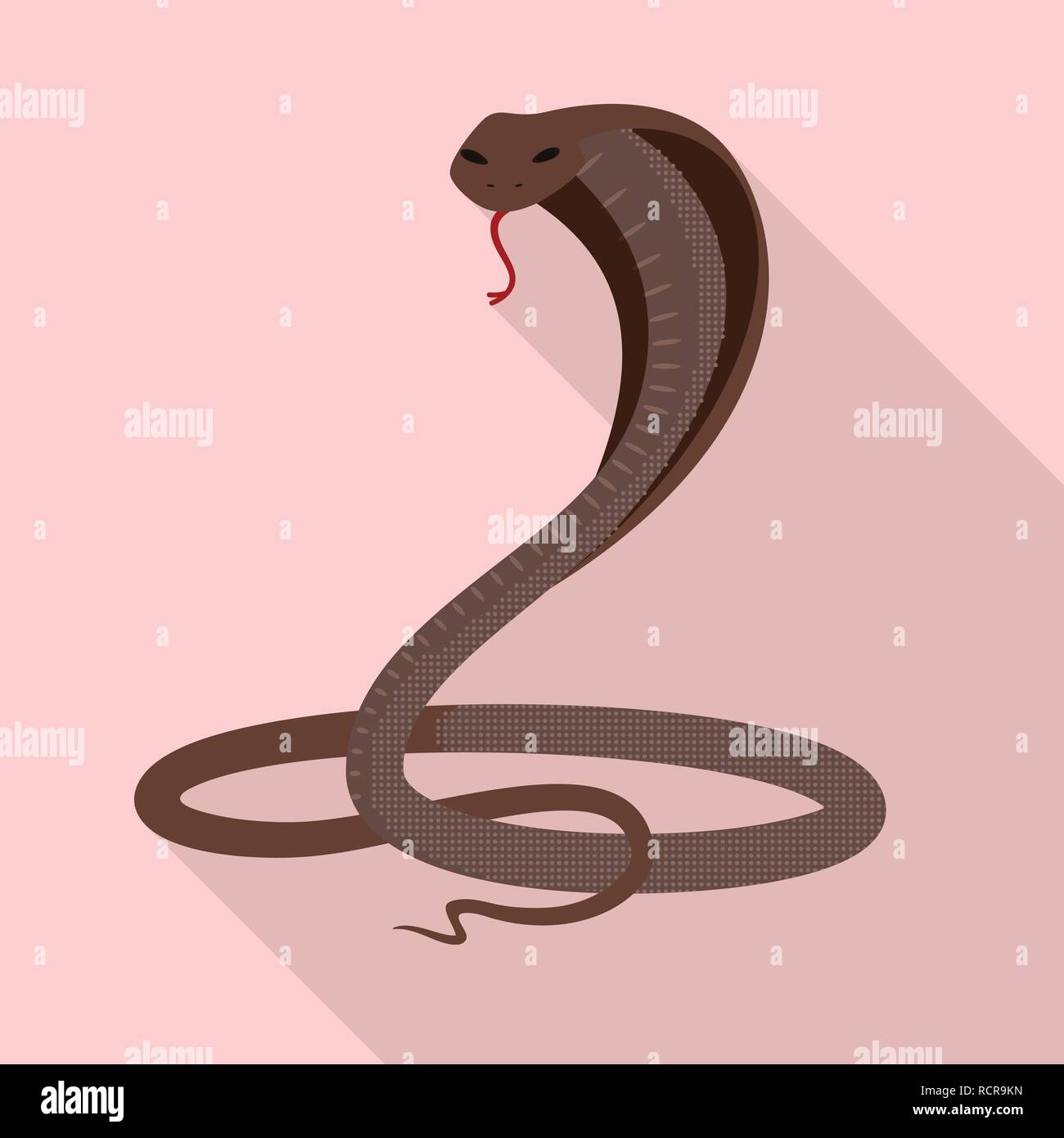 Vector Illustration Of Skin And Reptile Sign Set Of Skin And Danger Stock Vector Illustration