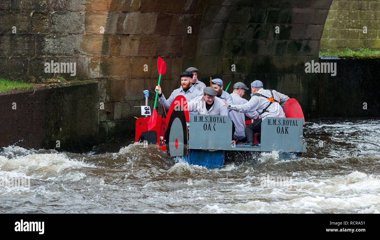 Participants In The Matlock Boxing Day Raft Race 2016 Matlock ...