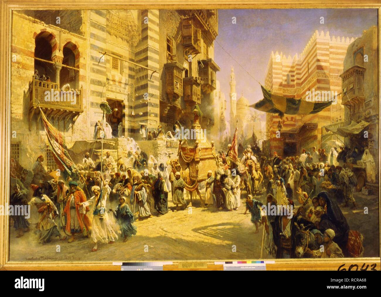 The Handing over of the Sacred Carpet in Cairo. Museum: State Russian ...