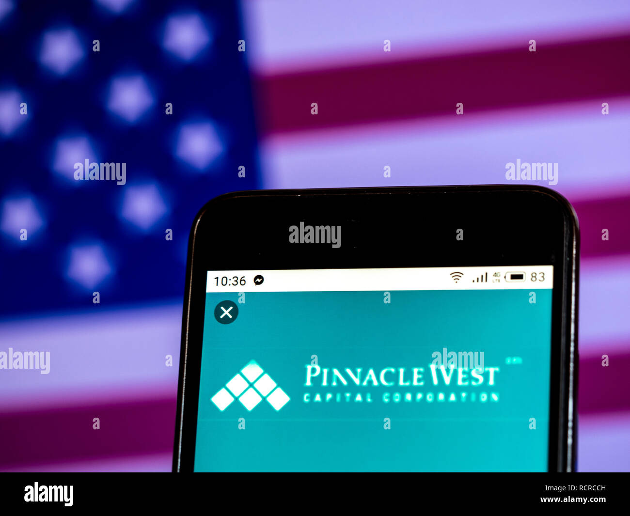 Pinnacle west logo hi-res stock photography and images - Alamy
