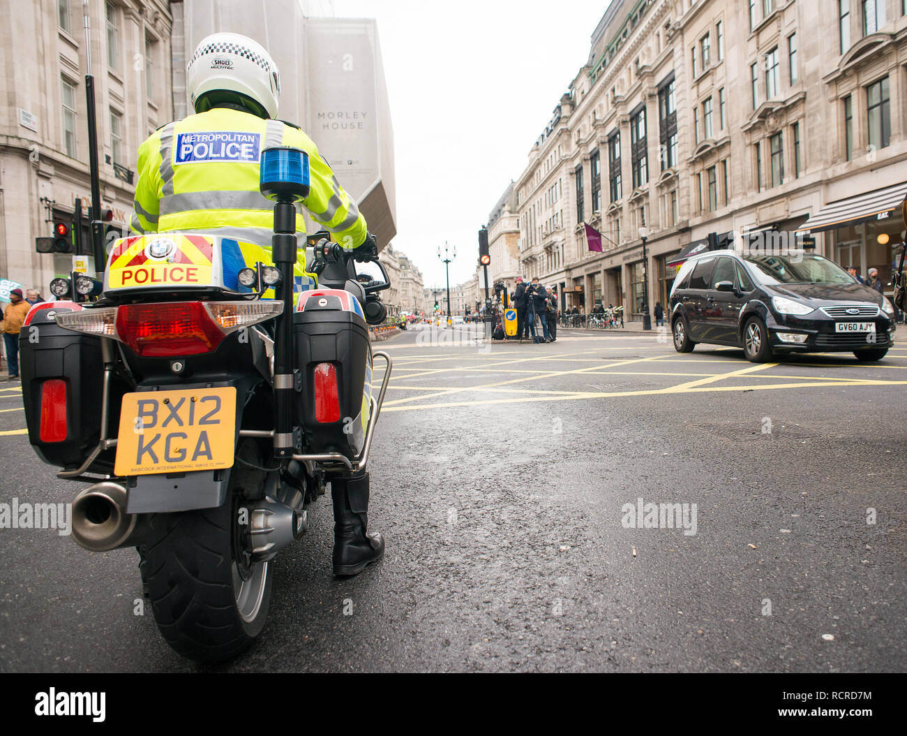 Police motorcycle riders, escort and clear the roads ahead of any ...