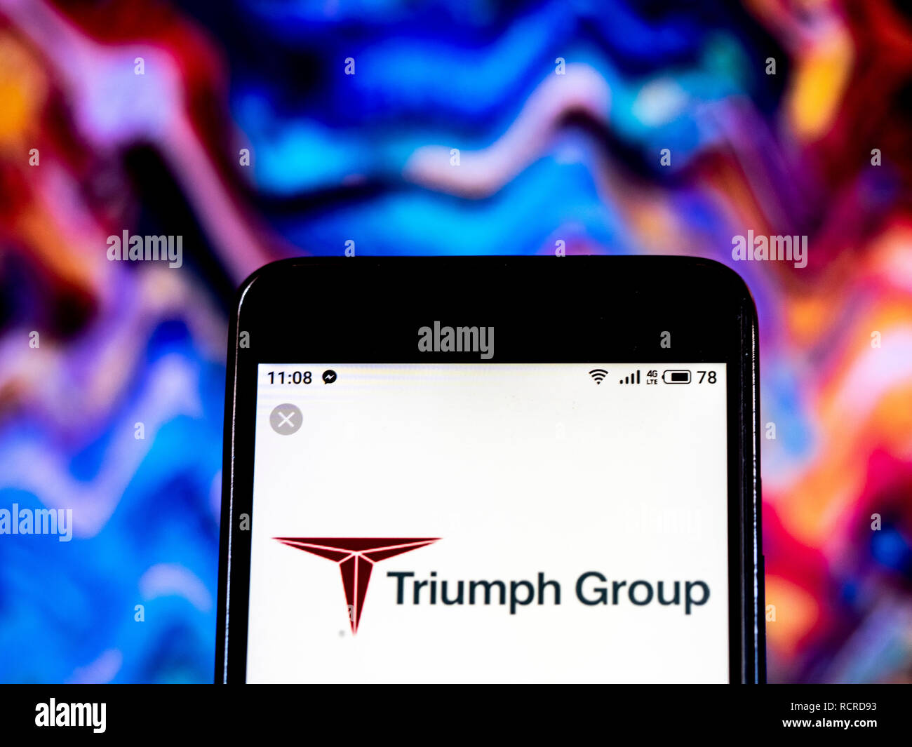 Triumph aerospace hi-res stock photography and images - Alamy