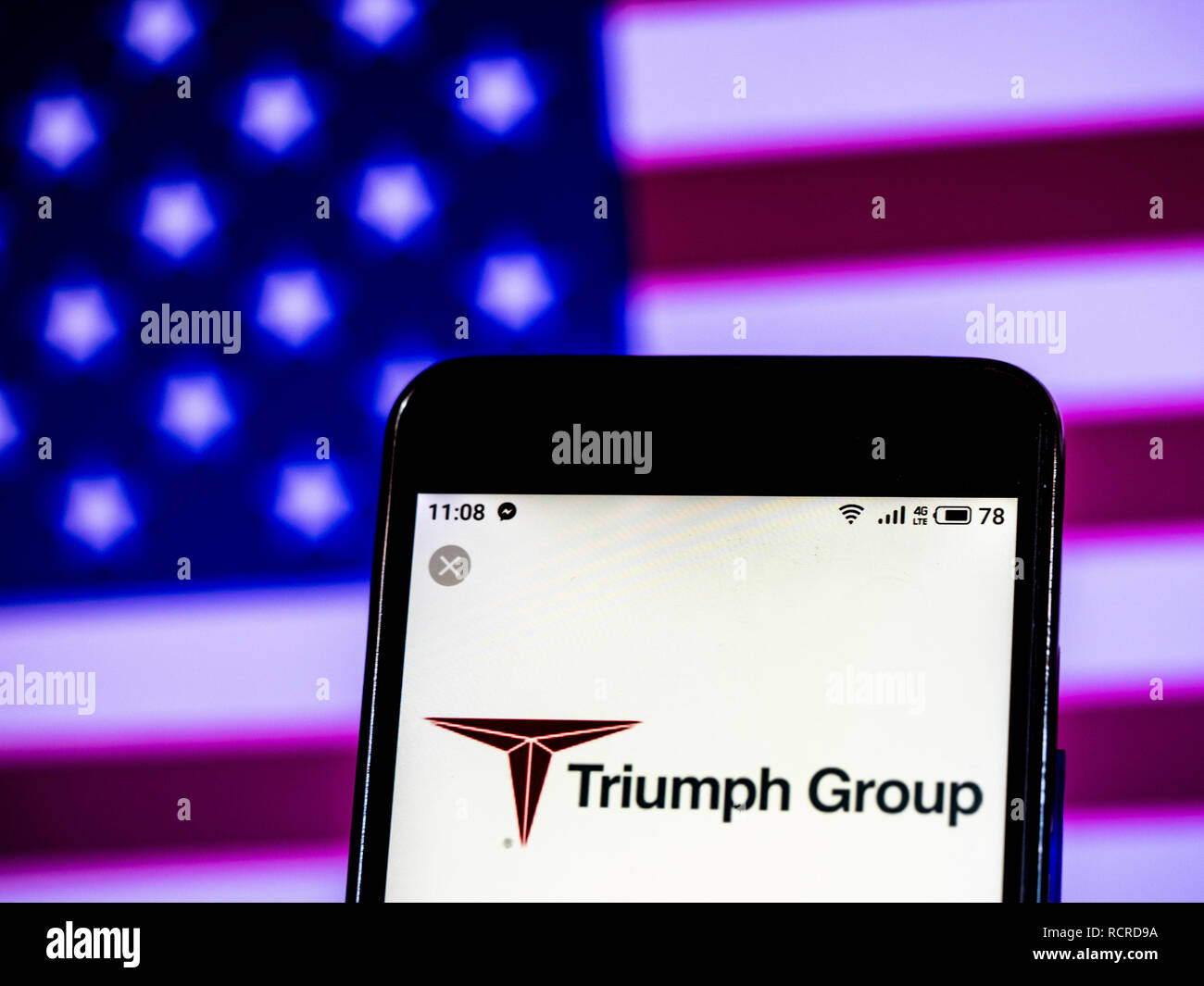 Triumph aerospace hi-res stock photography and images - Alamy