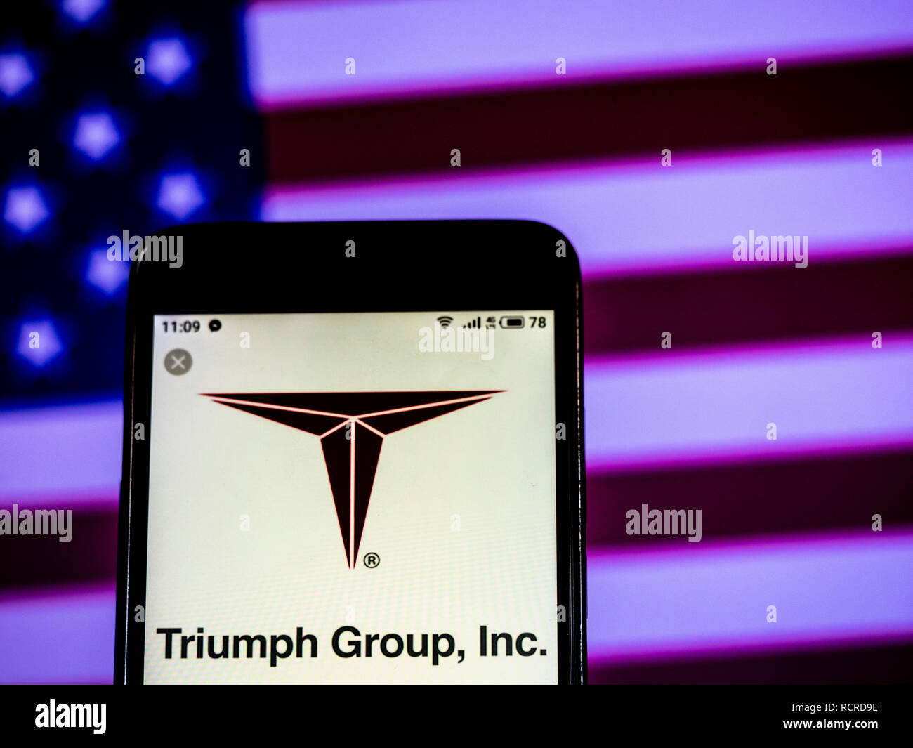 Triumph aerospace hi-res stock photography and images - Alamy