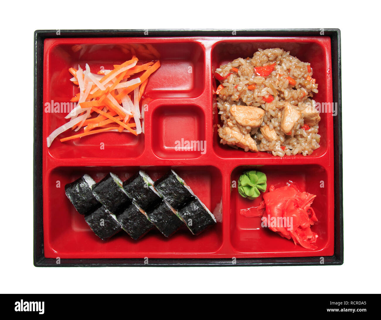Menu bento hi-res stock photography and images - Alamy