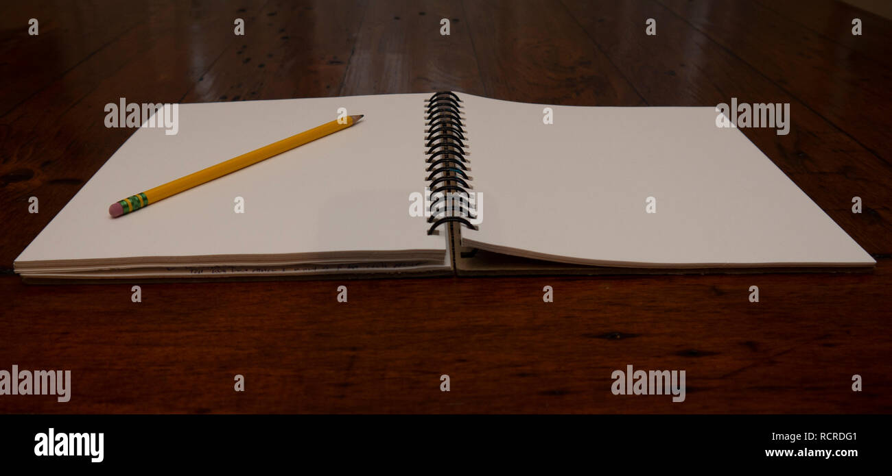 Open diary table hi-res stock photography and images - Alamy