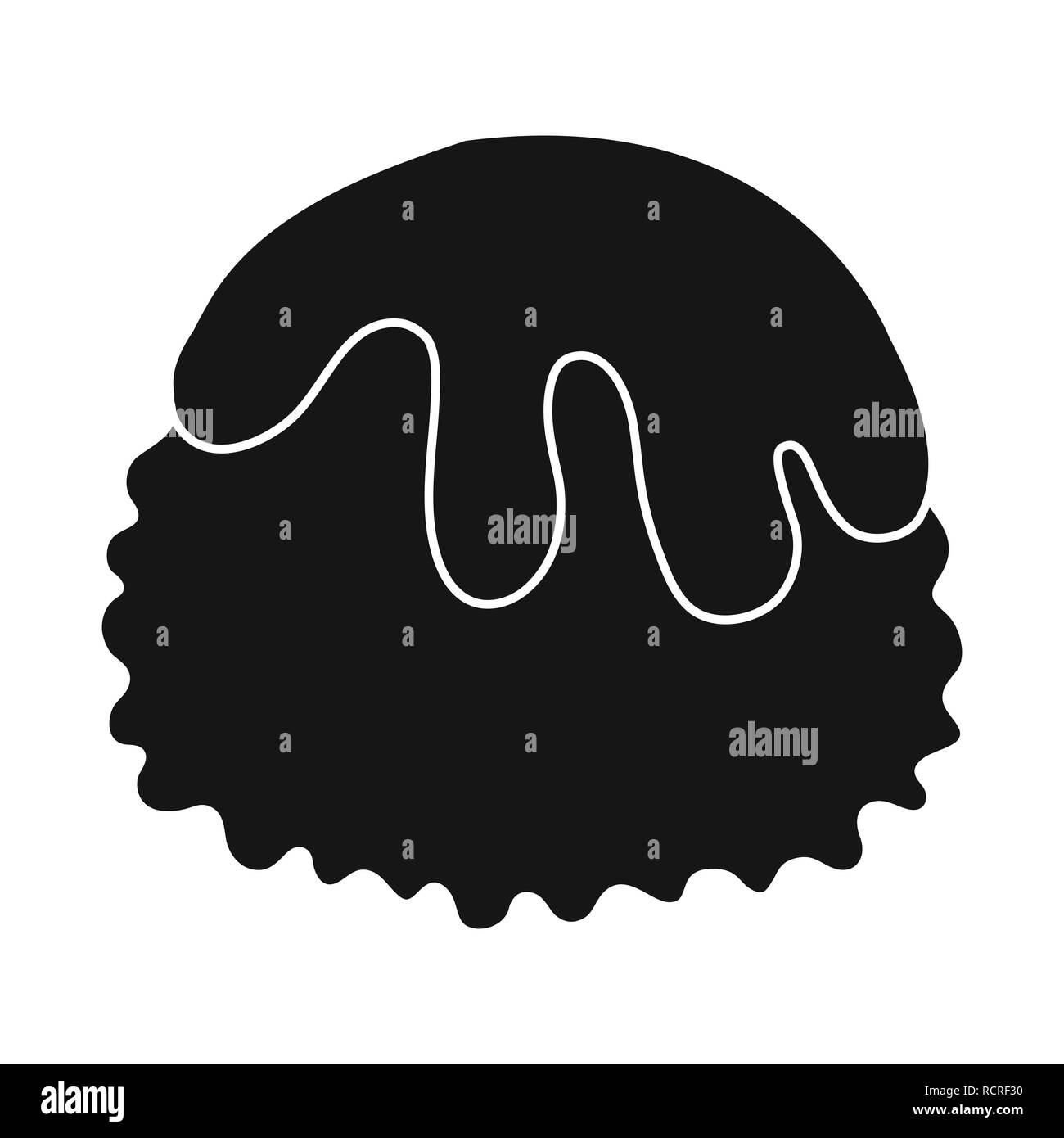 Vector illustration of sweetness and product logo. Collection of ...