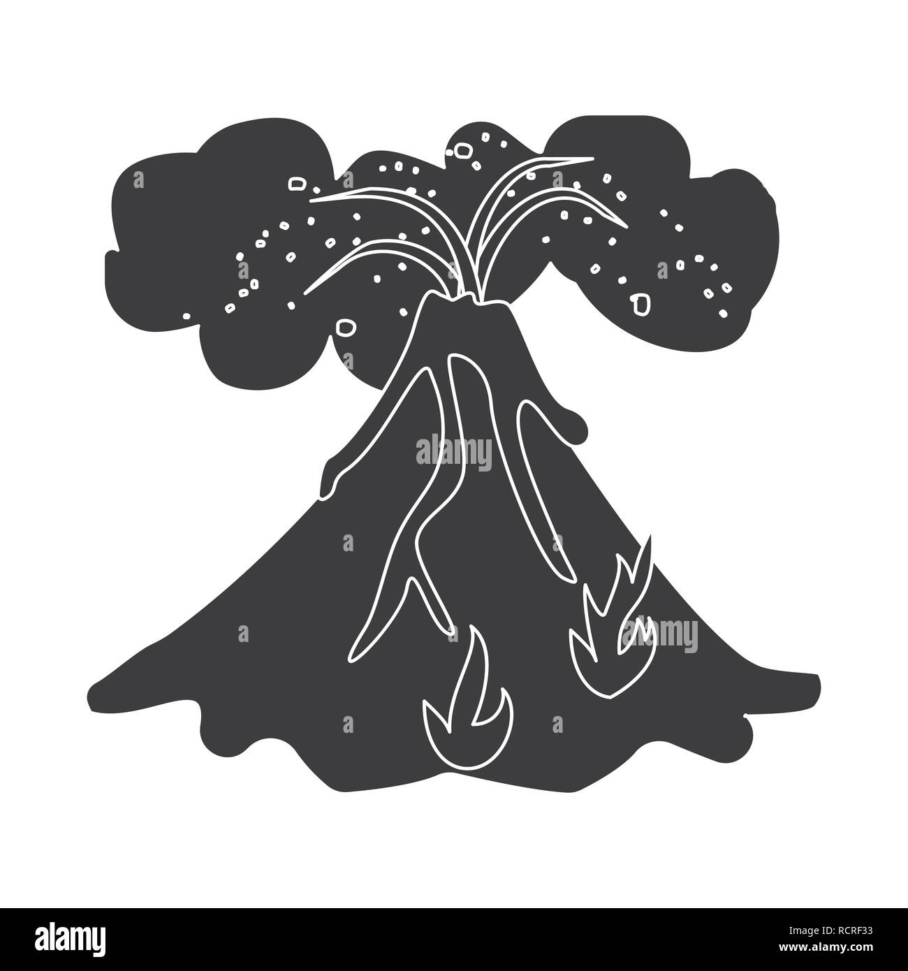 Isolated object of calamity and crash logo. Collection of calamity and ...