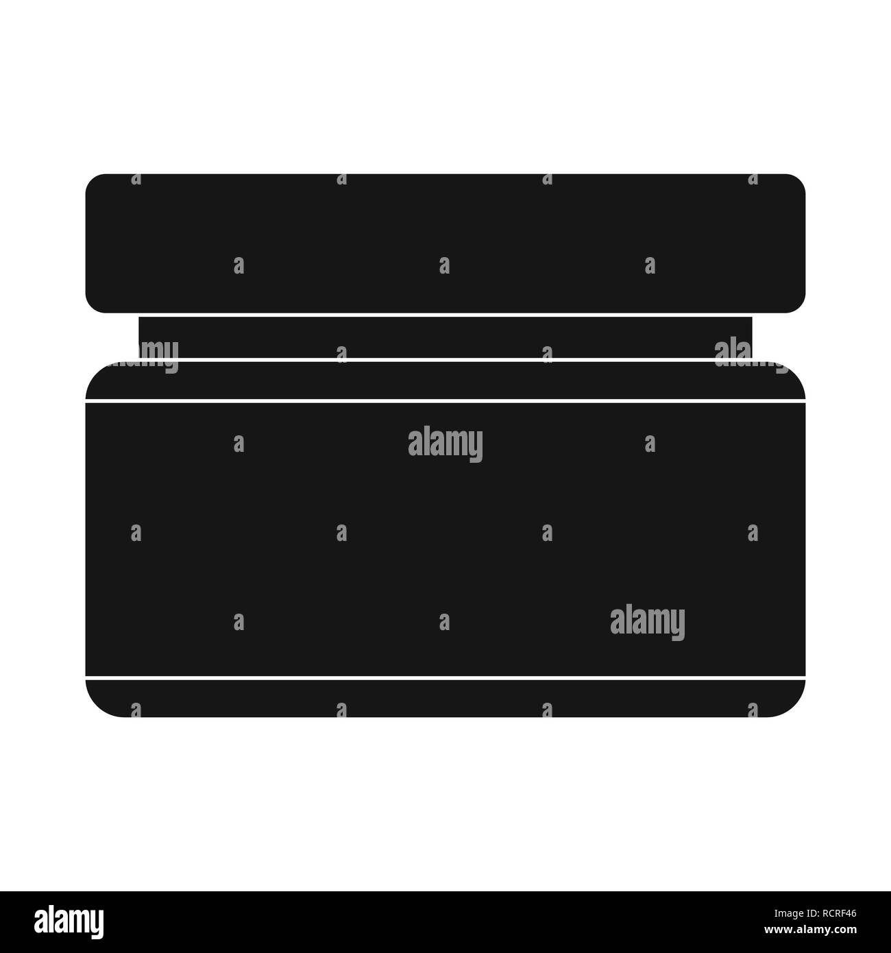 Isolated object of treatment and wellness symbol. Collection of ...