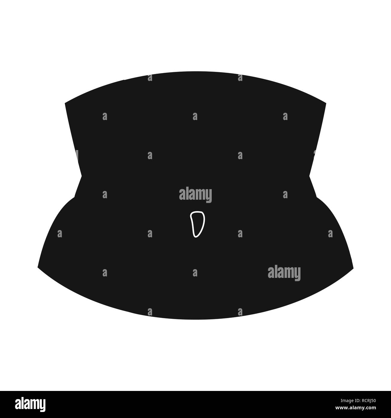 Isolated object of body and part icon. Set of body and anatomy stock ...