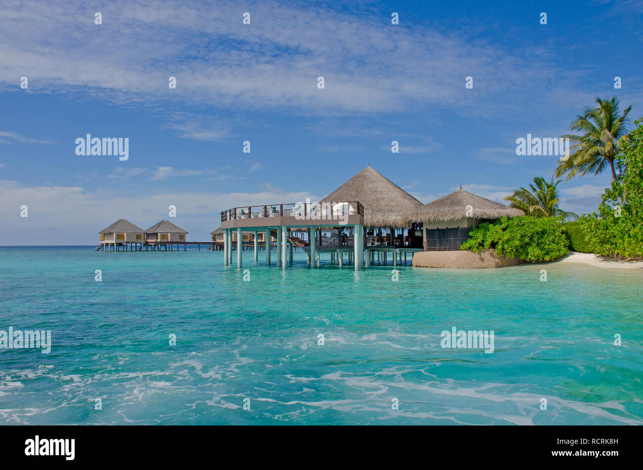 beautiful landscape island of Maldives ocean and coast Stock Photo - Alamy
