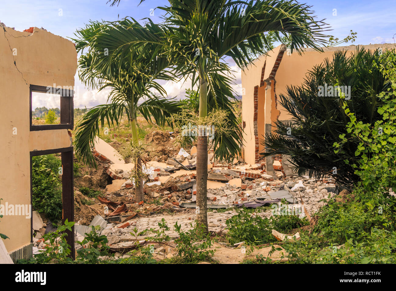 The impact of the damage caused by the earthquake and liquefaction ...