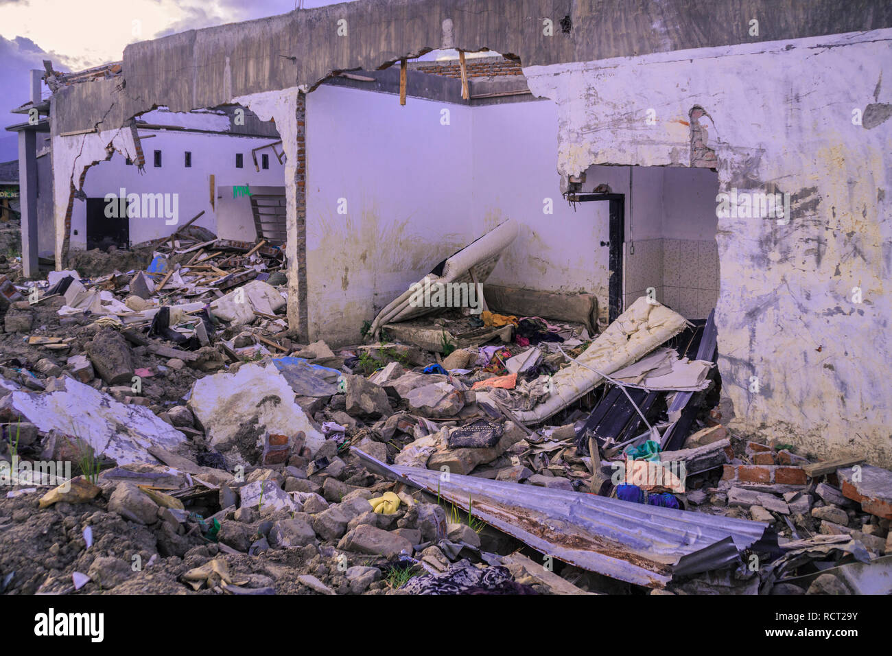 The impact of the damage caused by the earthquake and liquefaction ...