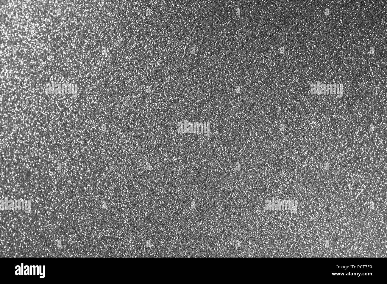 Detailed texture of glittering silver dust surface for christmas Stock ...