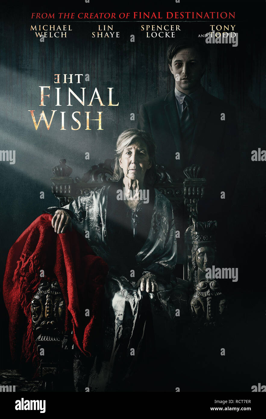 THE FINAL WISH, poster, from left: Lin Shaye, Michael Welch, 2018 ...