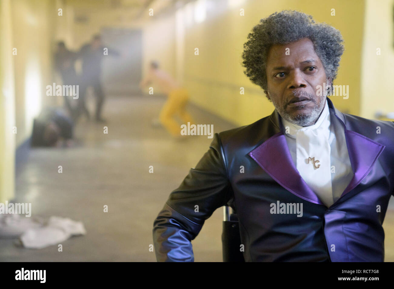 GLASS, Samuel L. Jackson (right), 2019. ph: Jessica Kourkounis ...