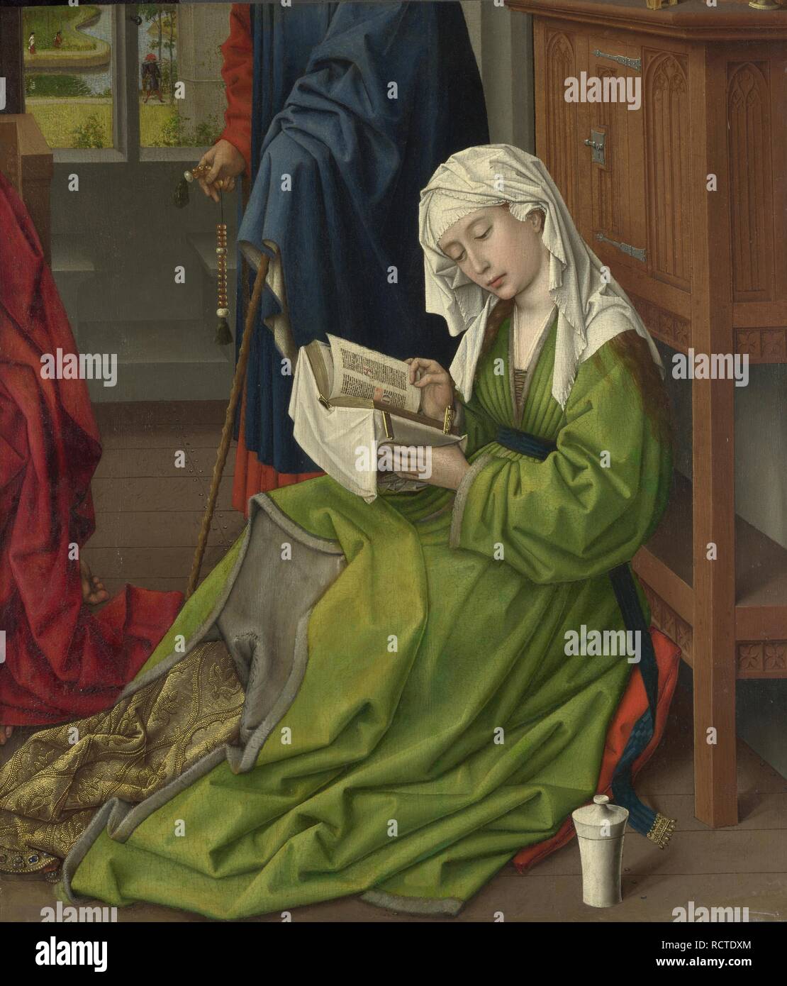 Mary magdalen reading hi-res stock photography and images - Alamy
